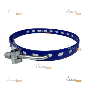 BAP 4 DIELETRICA ARAMIDA | AZUL | 1000MM | C/ PARAFUSO E PORCA ZINCADOS